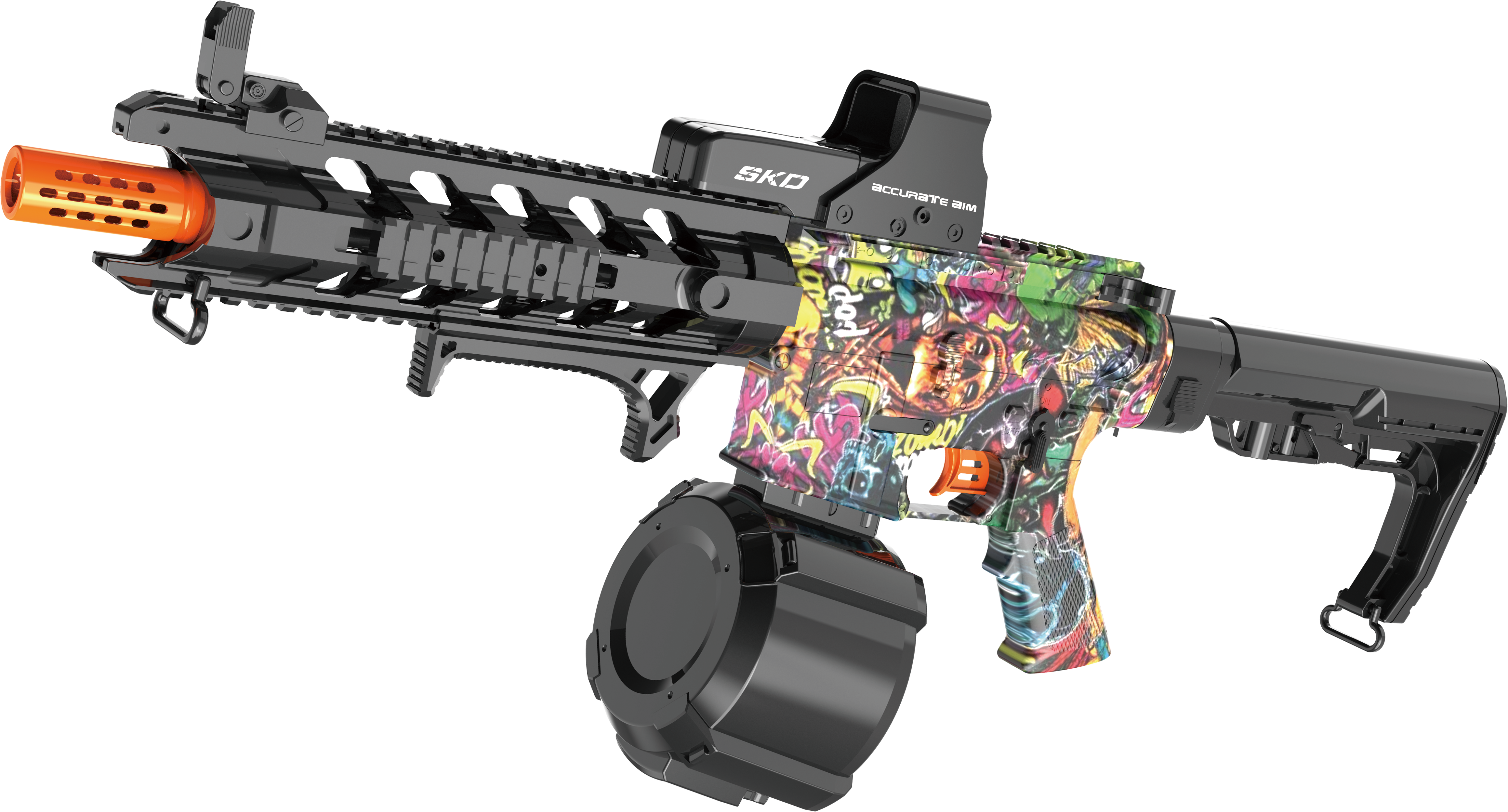 SKD Blaster M4 Water Bullet Blaster Electric Splatter Gel Ball Blaster