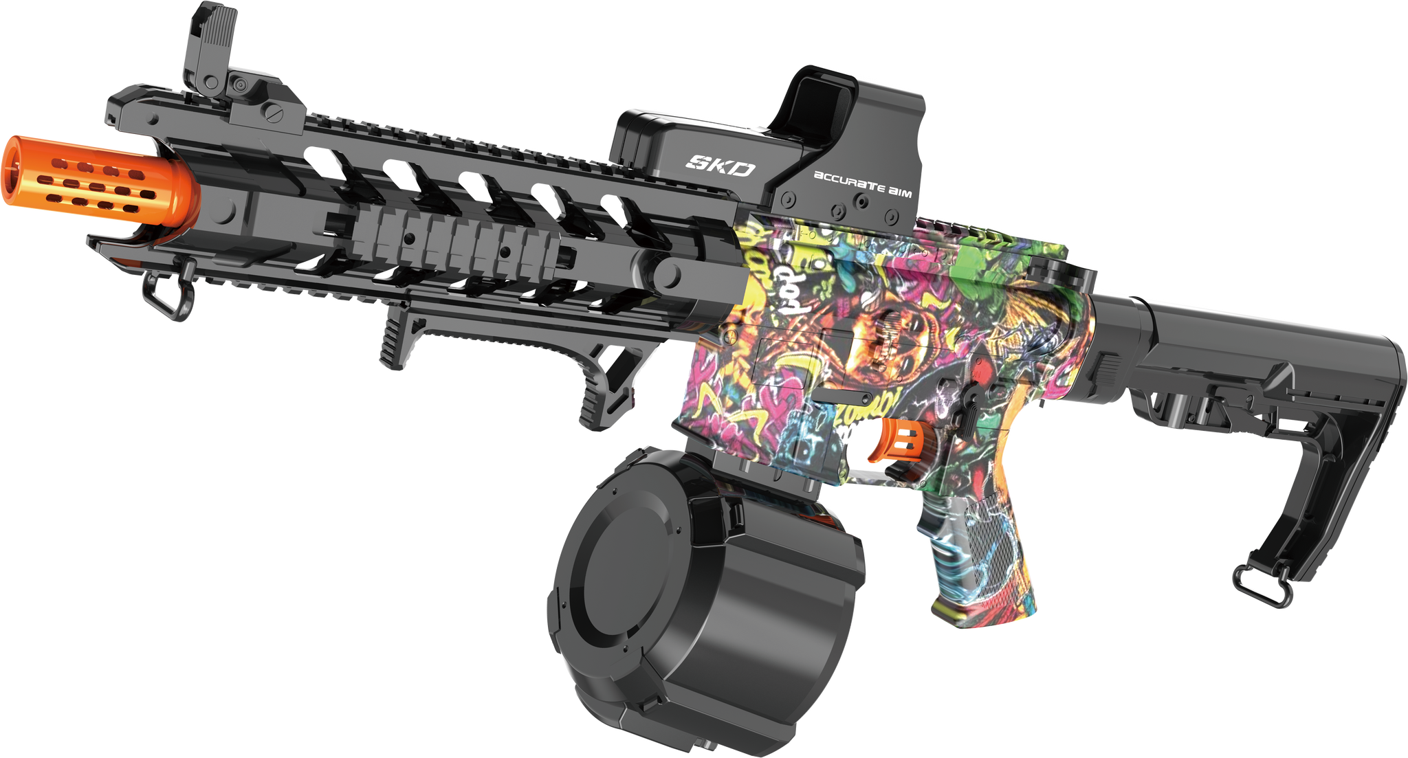 SKD Blaster M4 Water Bullet Blaster Electric Splatter Gel Ball Blaster