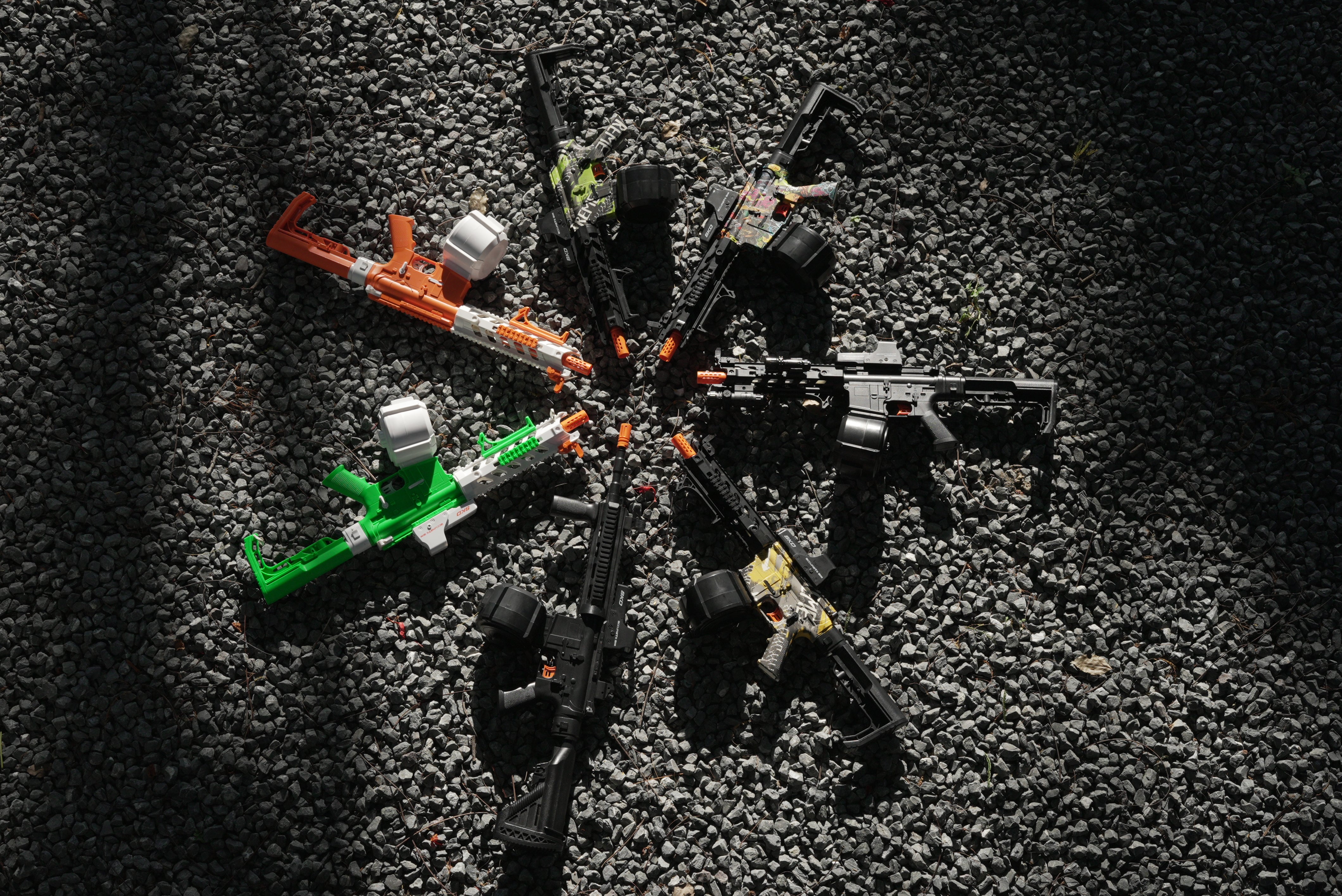SKD Blaster M4 Water Bullet Blaster Electric Splatter Gel Ball Blaster