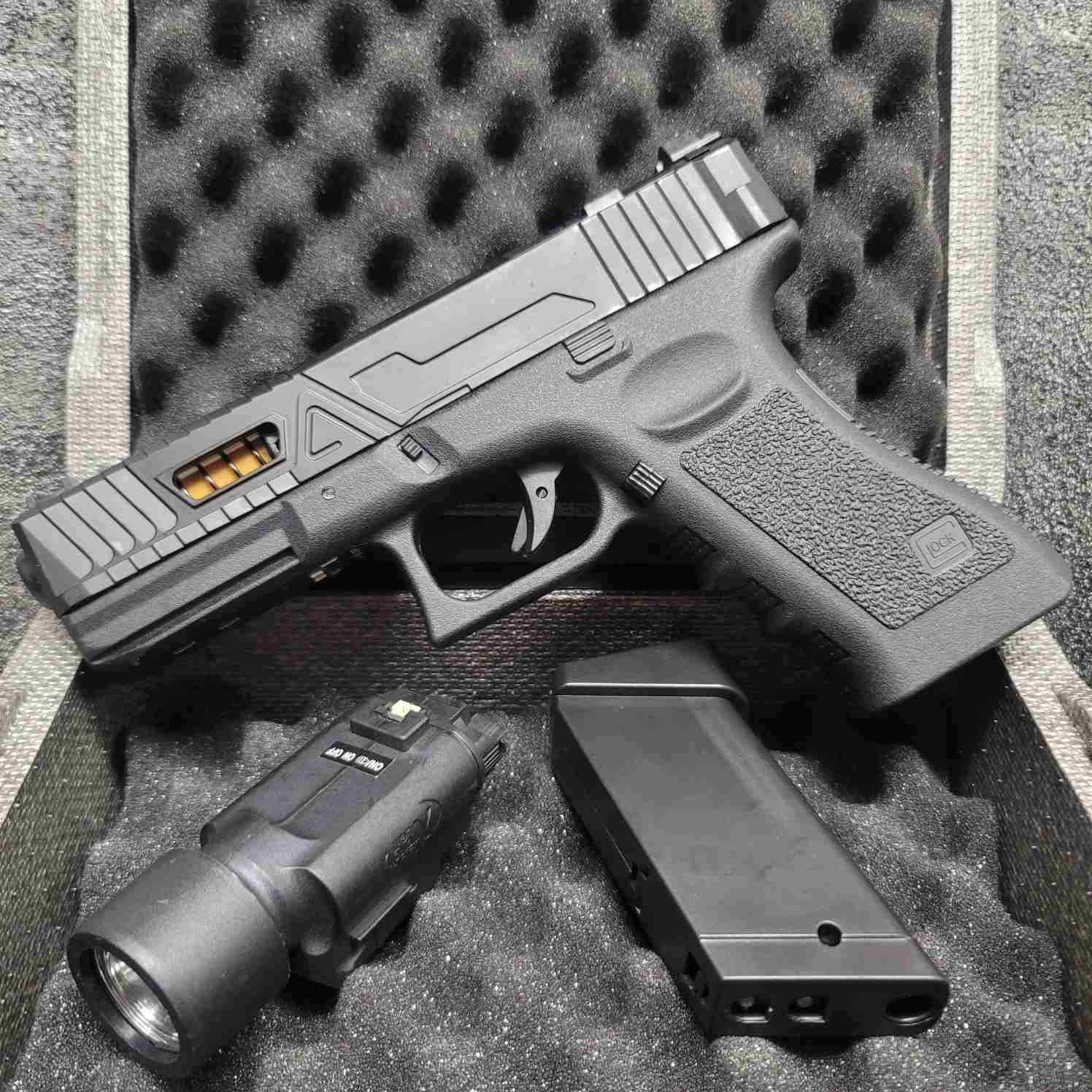 SKD Glock G18S 14.8V Gel Blaster Toy Gun – SKD Blaster