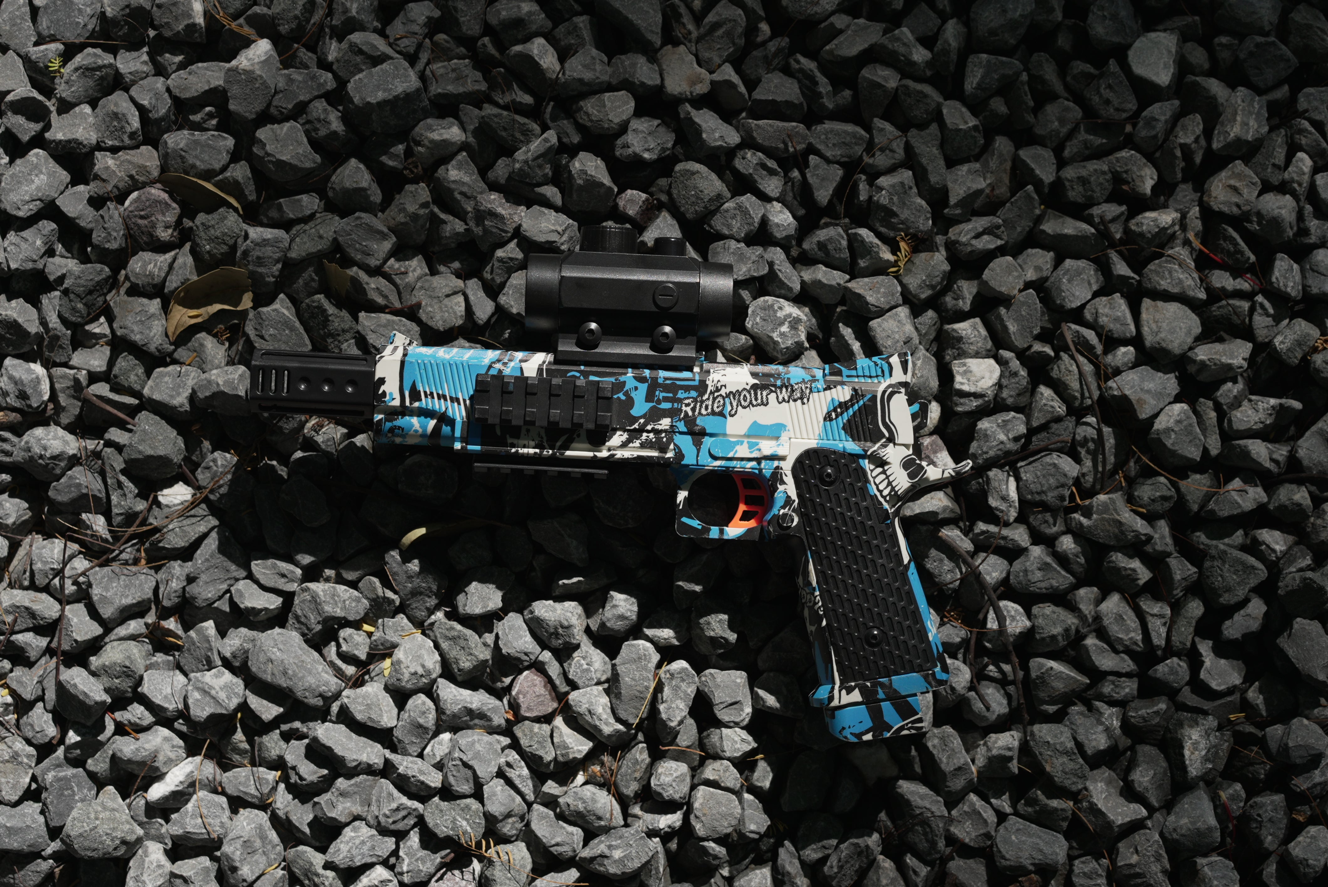 SKD Blaster M1911 Gel Ball Blaster Ammo Gun Pistol Splatter Ball Gun w
