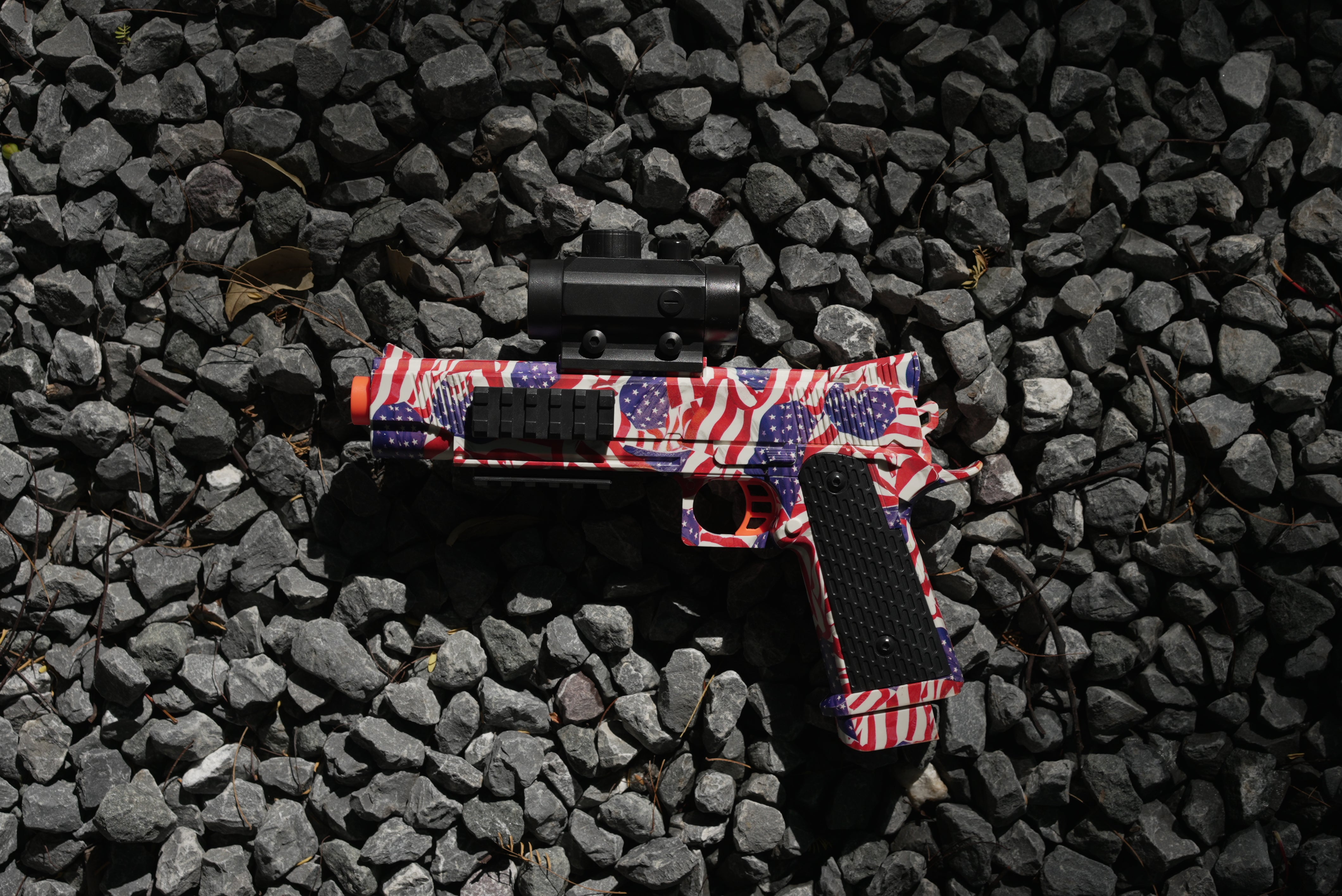 SKD Blaster M1911 Gel Ball Blaster Ammo Gun Pistol Splatter Ball Gun w