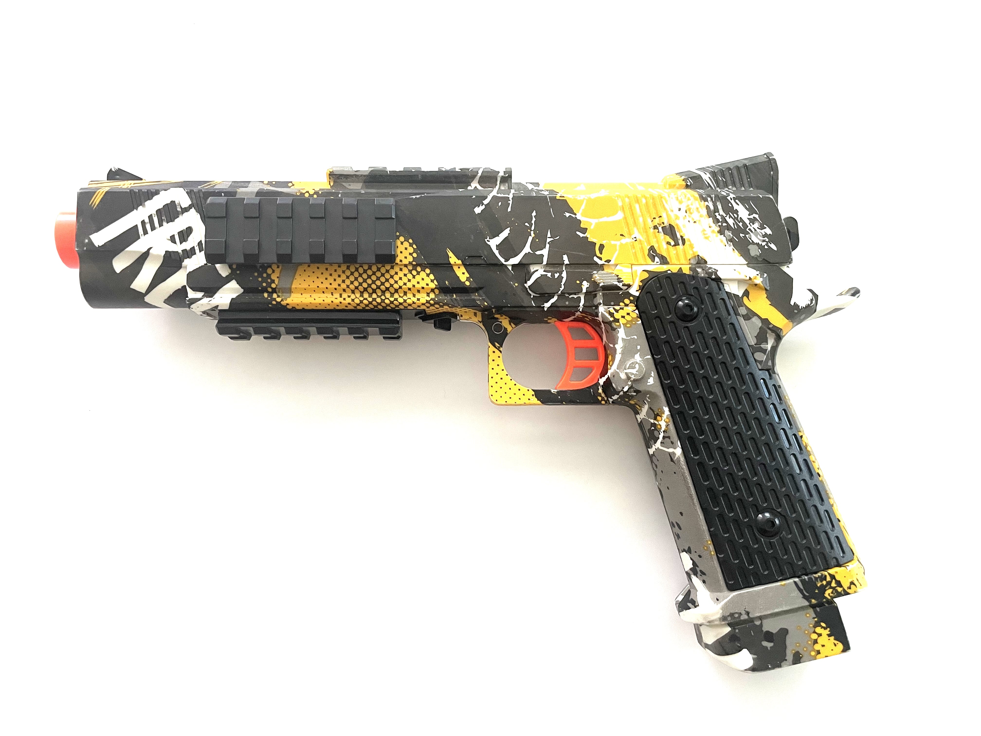 SKD Blaster M1911 Gel Ball Blaster Ammo Gun Pistol Splatter Ball Gun w