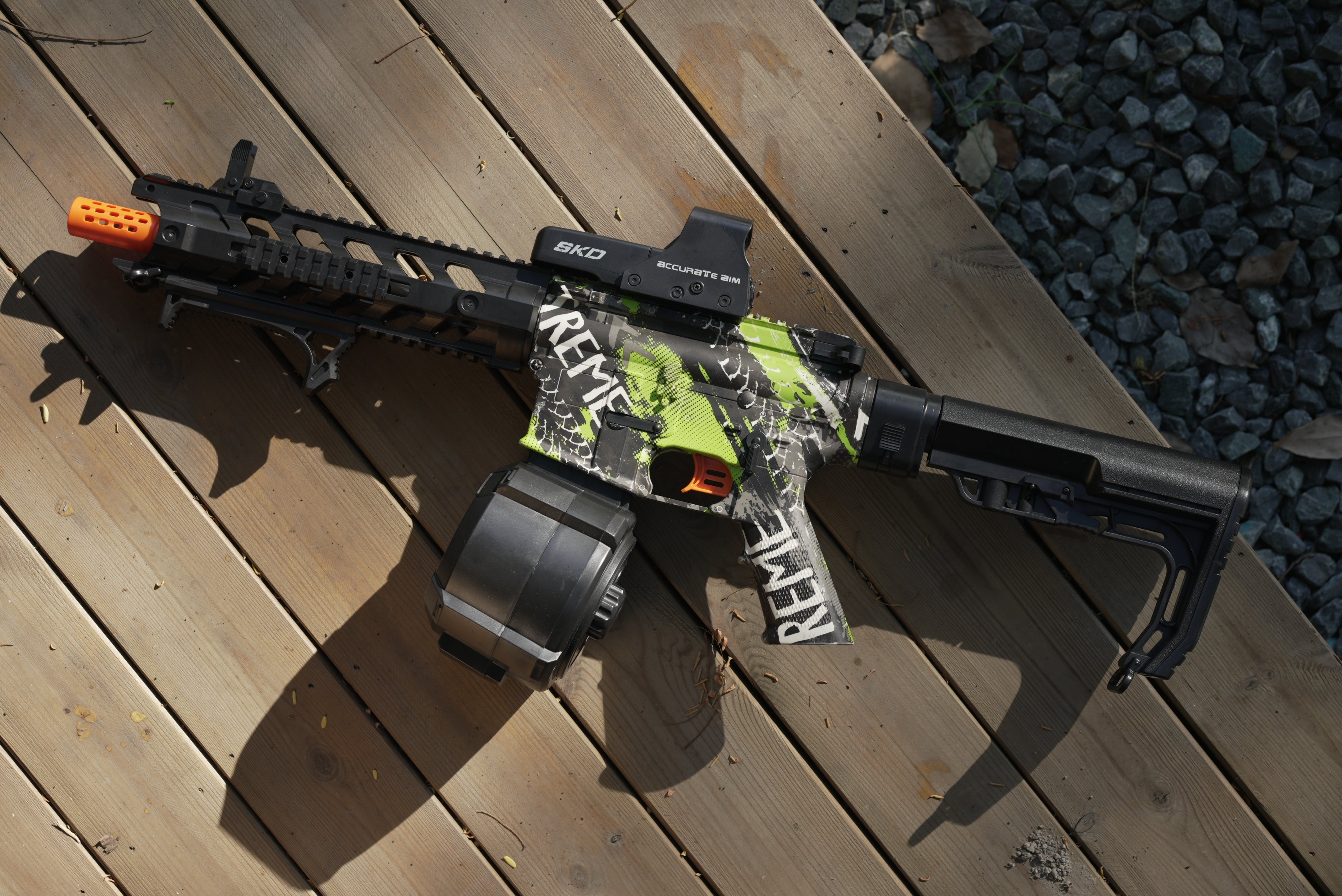 SKD Blaster M4 Water Bullet Blaster Electric Splatter Gel Ball Blaster