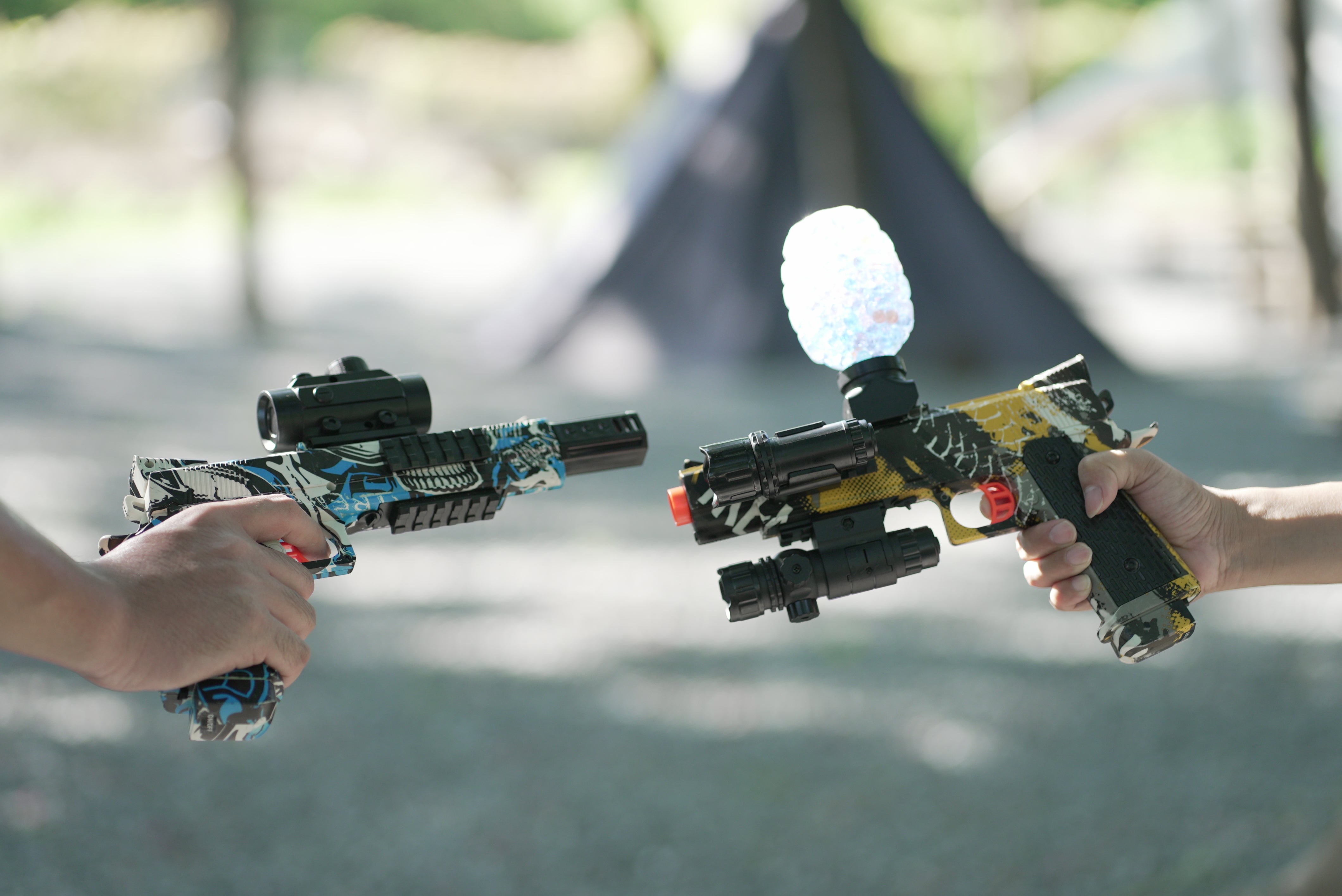 SKD Blaster M1911 Gel Ball Blaster Ammo Gun Pistol Splatter Ball Gun w